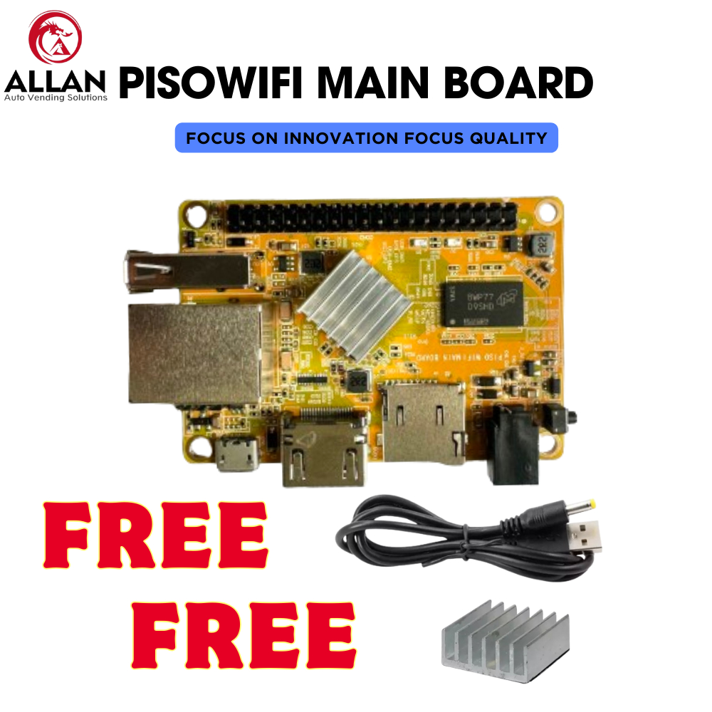 ALLAN PISOWIFI MAIN BOARD 1GB H3 Quad-Core Support Android,Ubuntu ...