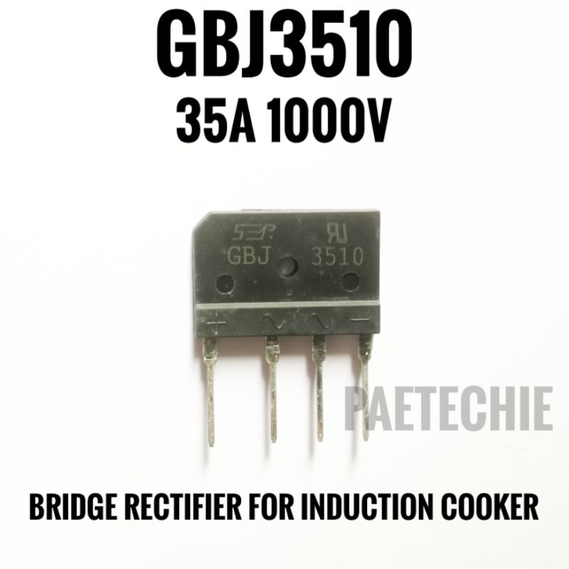 GBJ3510 Diode Rectifier Bridge Induction Cooker 35A 1000V | Shopee ...