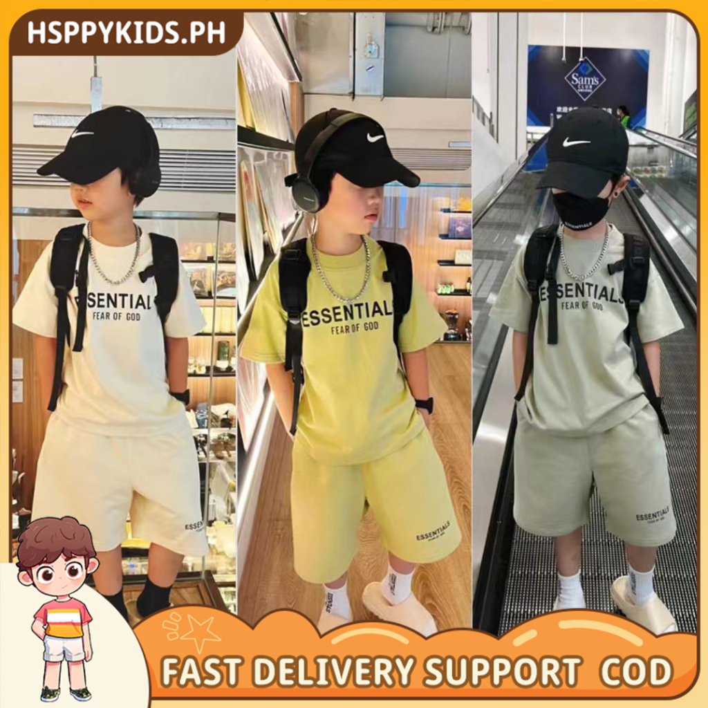 ☀️COD☀️Children's Sports Set New Boys and Girls Short Sleeve Casual ...