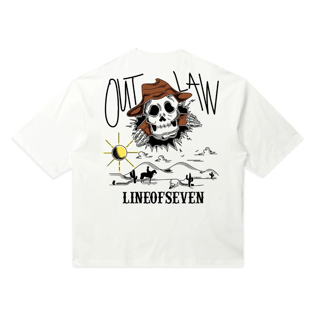 Line of Seven Pop Skull Tee | Shopee Philippines