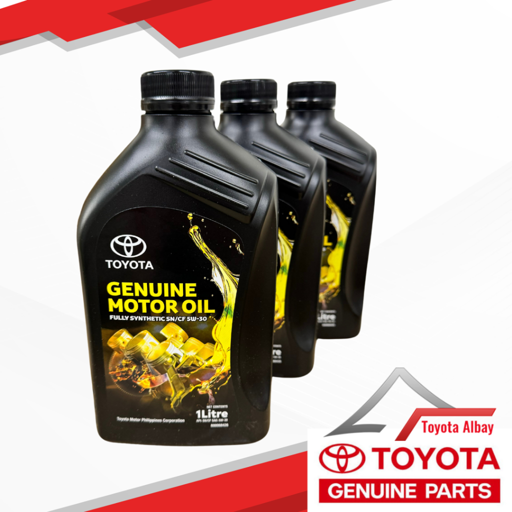 Toyota Genuine Motor Oil Fully Synthethic 1Liter | Shopee Philippines
