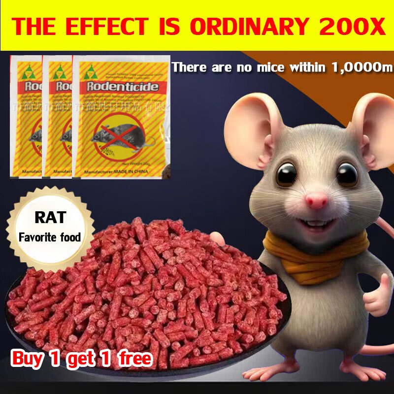Rats loveto eat Efficient100%rat poison killer zinc phosphide ratkil ...