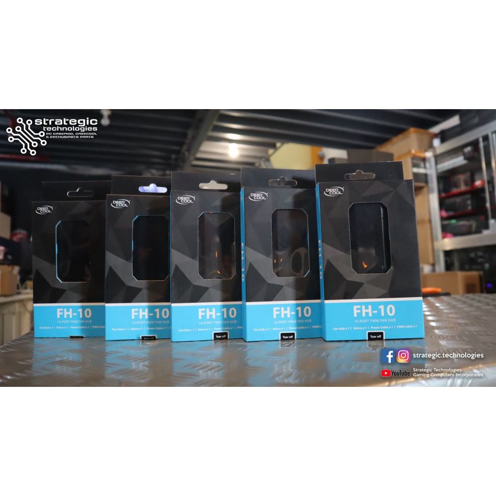 Deepcool FH10 10 Port PWM Fan Hub | Shopee Philippines