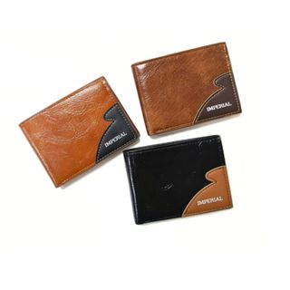 JOLEX Men's PU Leather Bifold Simple Pattern Wallet ZD12106 | Shopee ...