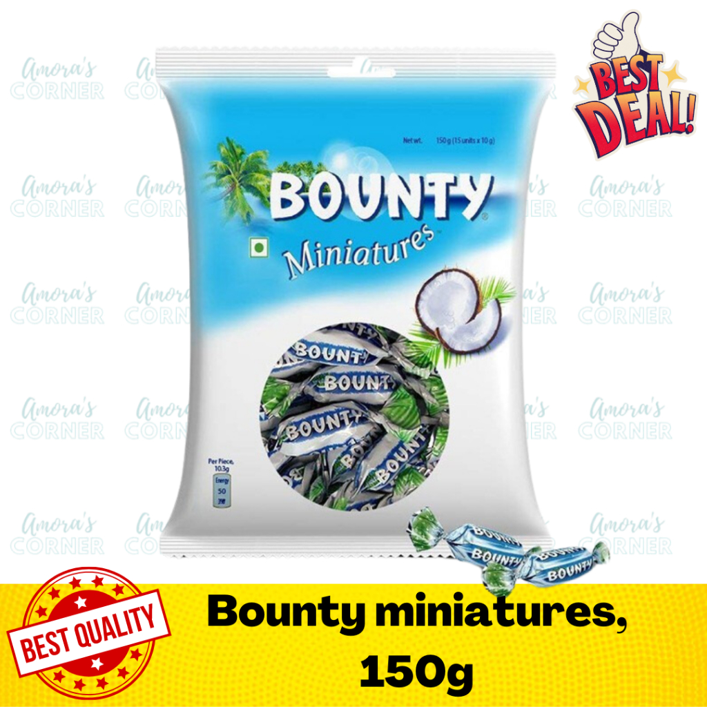 Bounty miniatures, 150 grams | Shopee Philippines