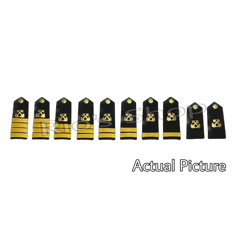 1PAIR SHOULDER BOARD FOR SEAMAN DECK | Shopee Philippines