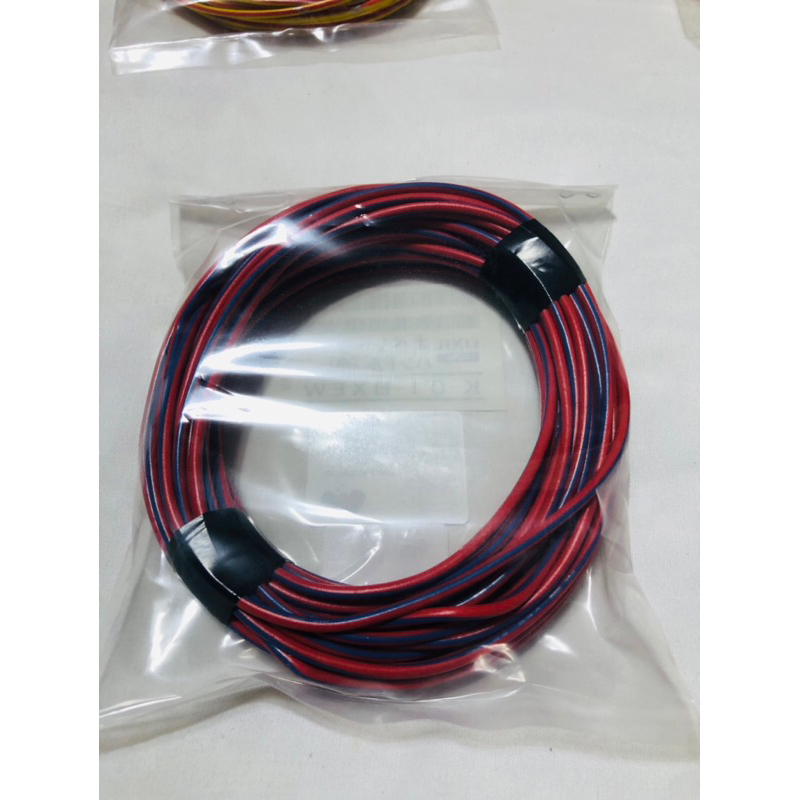 5 / 10 METER WIRE # 14 AUTOMOTIVE ELECTRICAL JAPAN WIRE ORIGINAL HEAVY ...