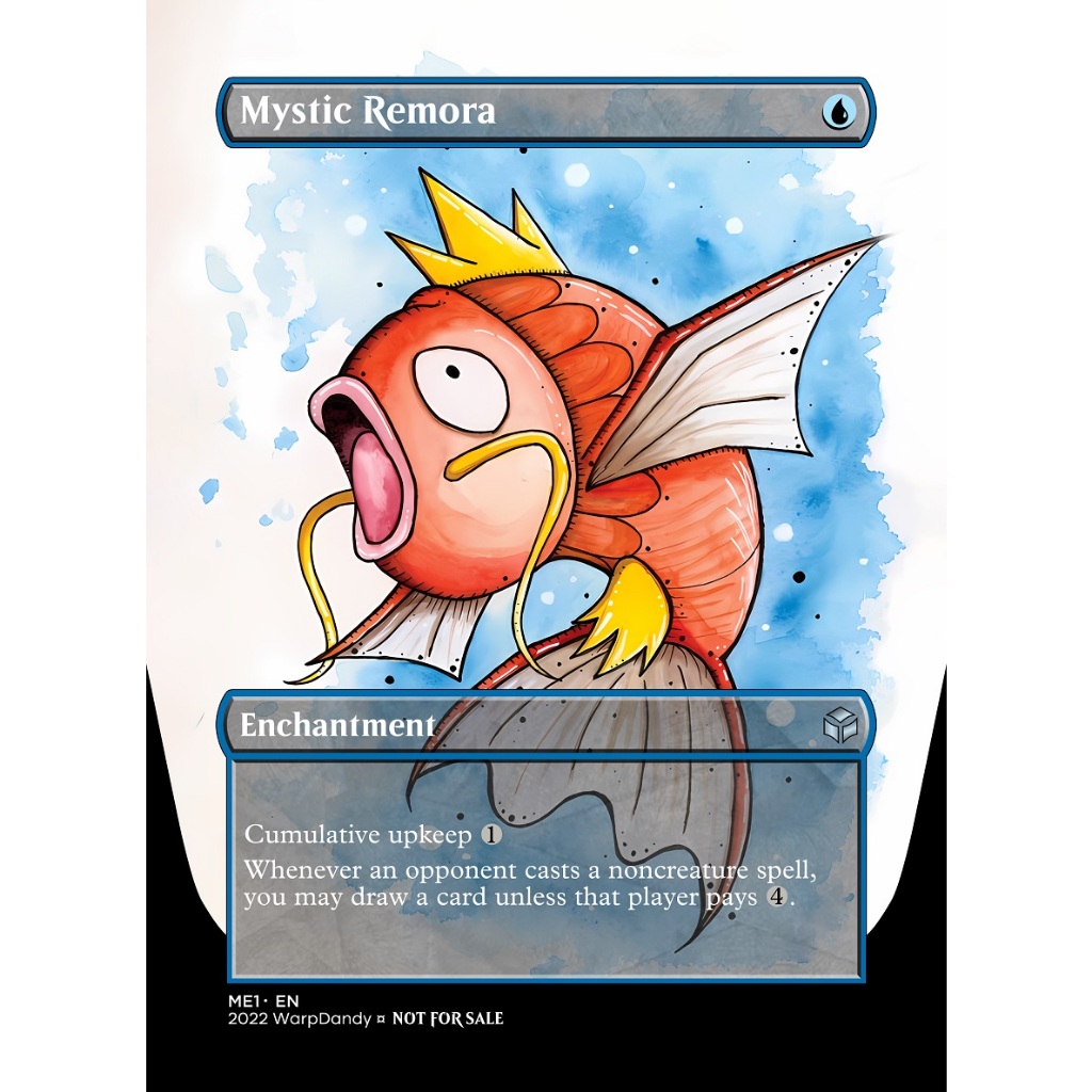 Custom Art Card - Mystic Remora (Pokemon) | Shopee Philippines