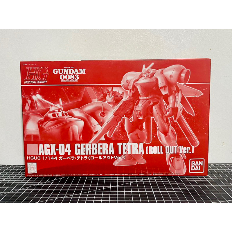 HG UC 1/144 P-B Scale Model Gundam 0083 AGX-04 Gerbera Tetra ( Roll Out Version ) | Shopee ...