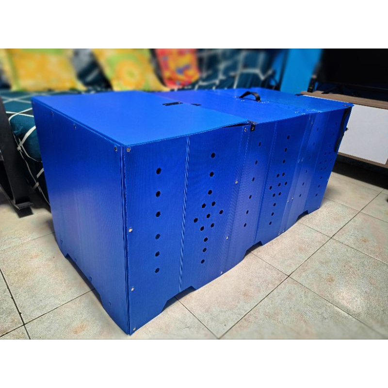 Bigger Size Gamefowl Folding Cage - 3 Division for Keeping / Tatluhan ...