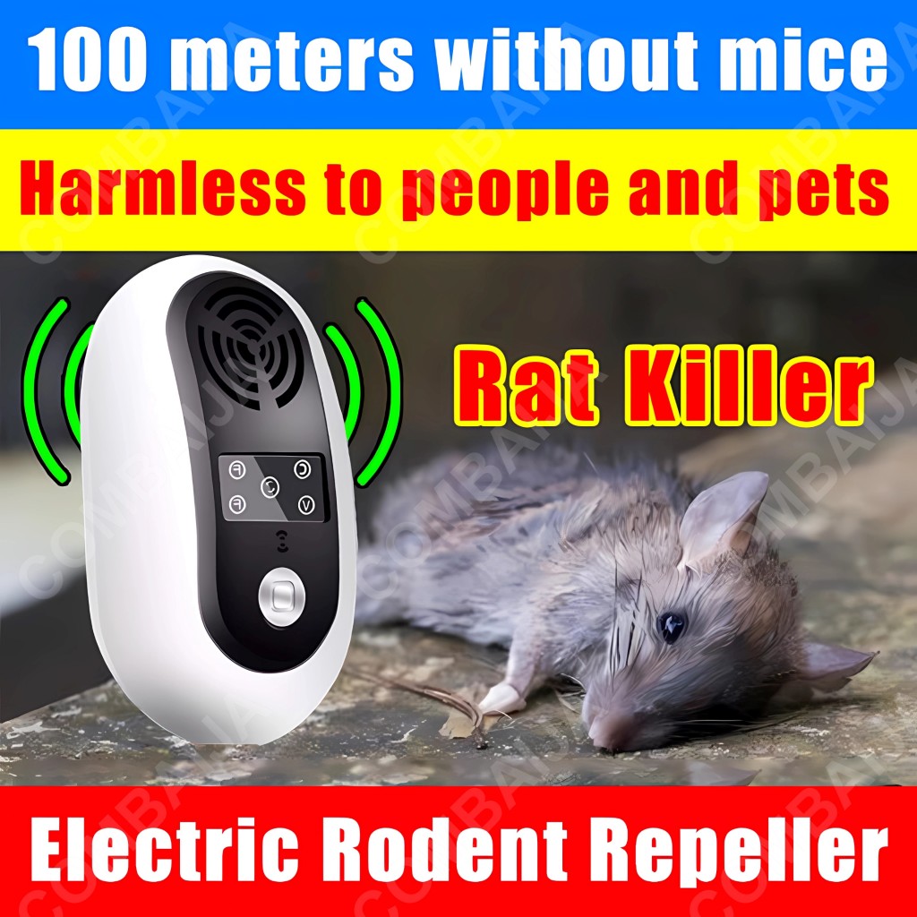 Newest Electric Rodent Repellent Repeller mice cockroaches mosquitoes ...