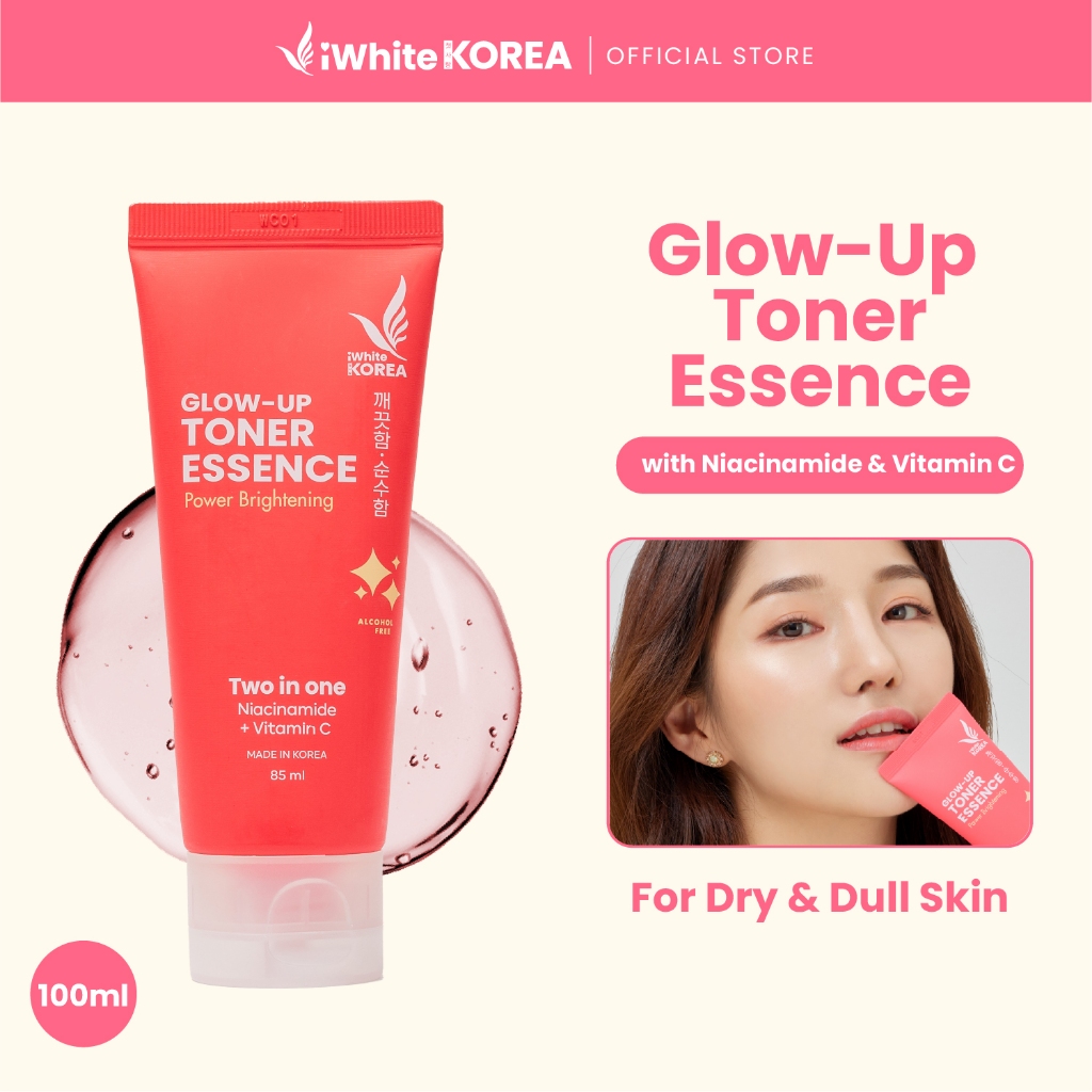 iWhite Korea Glow-Up Toner Essence Power Brightening 85ml (Niacinamide ...