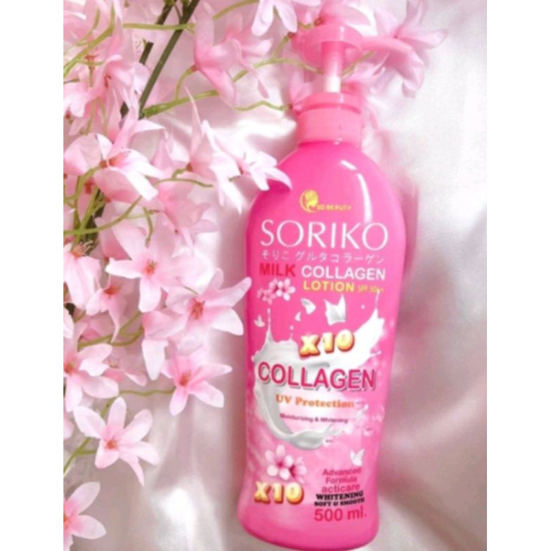 Soriko Collagen Lotion 500ml | Shopee Philippines