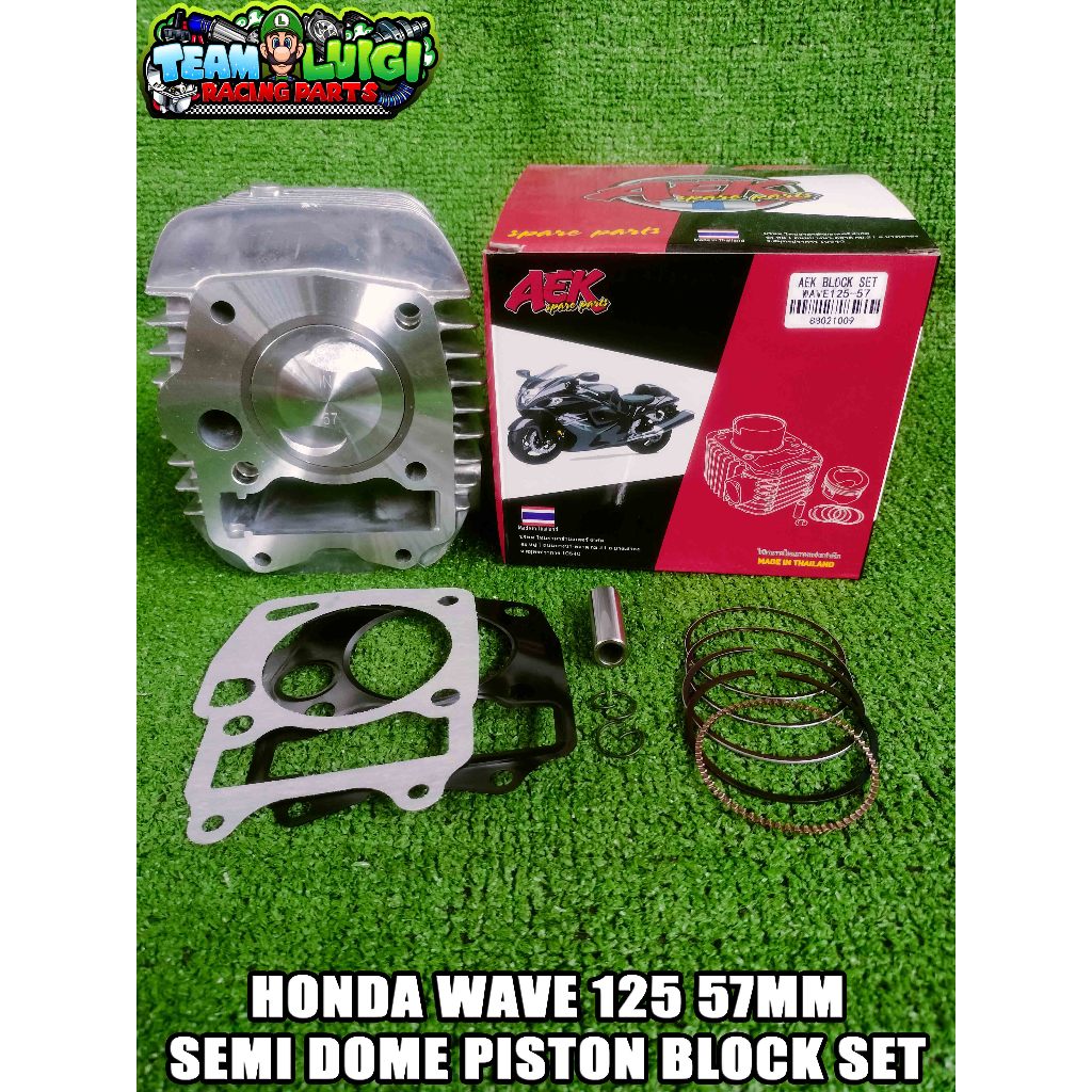 AEK HONDA WAVE 125 57MM CYLINDER BLOCK SET | Shopee Philippines