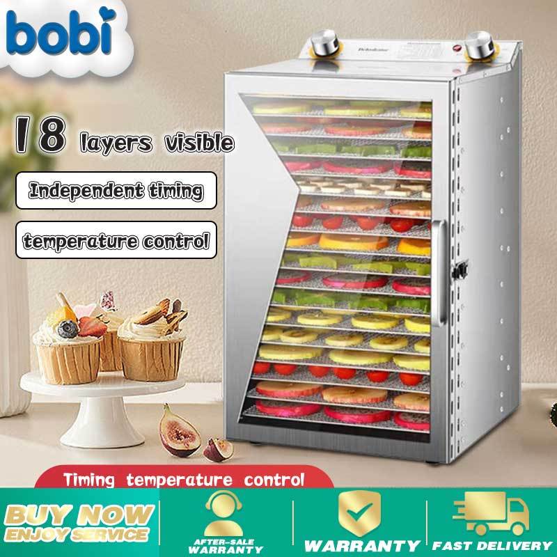BOBI Large 6/12/16/18-layer Food Dehydrator Fruit/Vegetable/Herbs ...