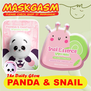 PANDA EYE BALM, SNAIL ESSENCE COLLAGEN, SUNNY DAZE - THE DAILY GLOW ...