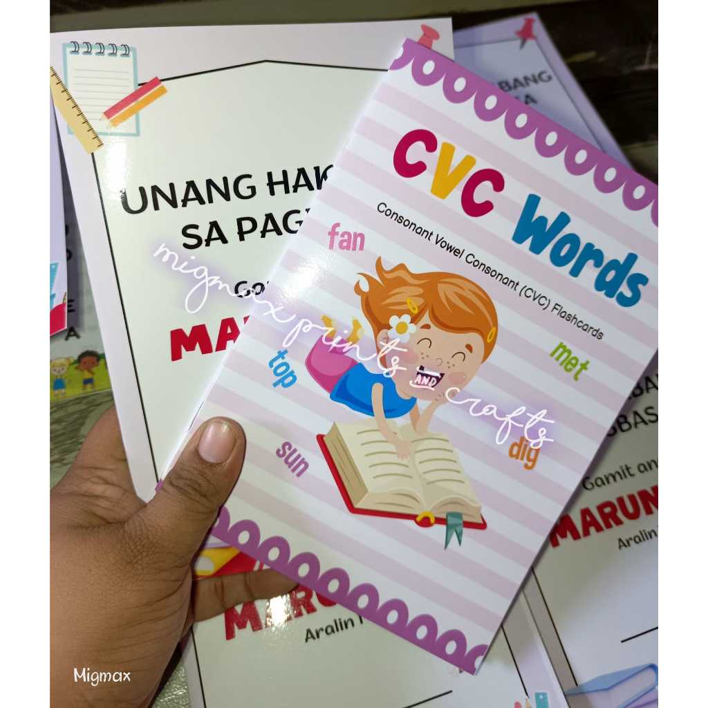MARUNGKO APPROACH AND CVC WORDS BOOKLET BUNDLE | Shopee Philippines