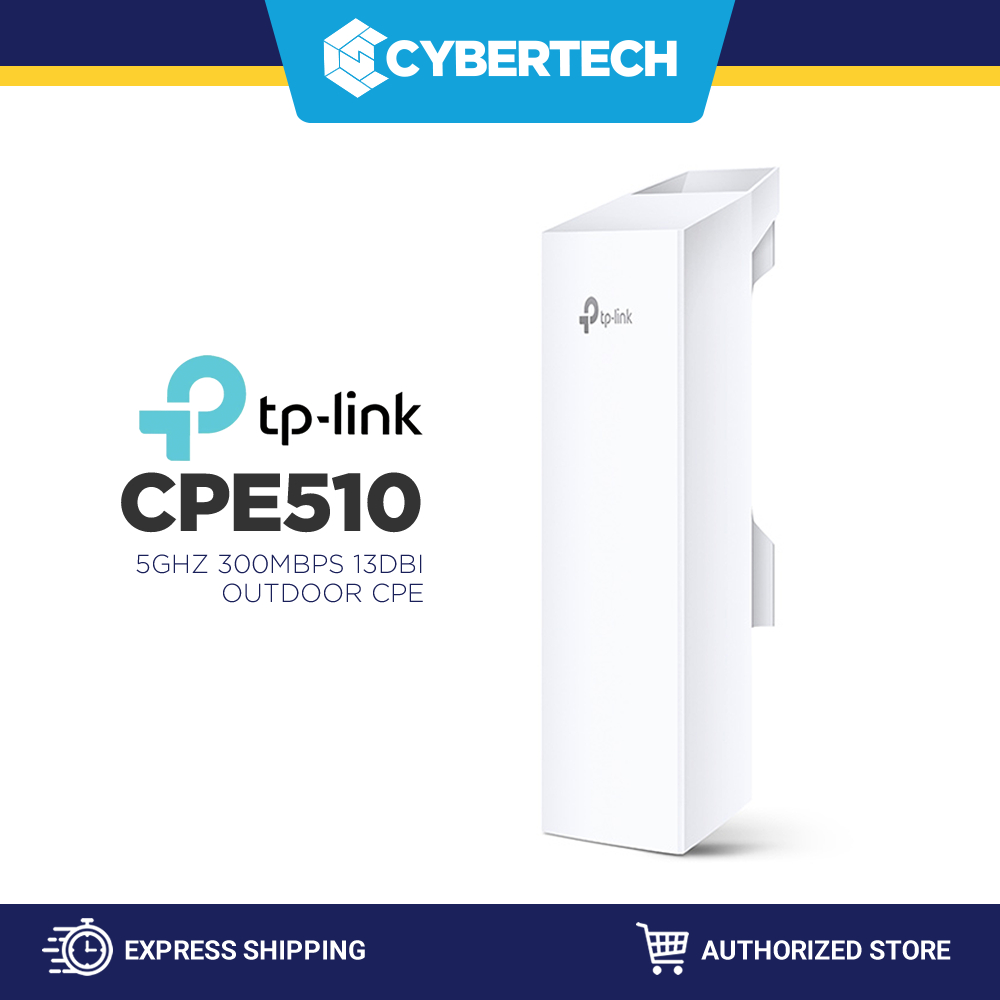 Cybertech TP-Link CPE510 5GHz 300Mbps 13dBi Outdoor CPE | Shopee ...