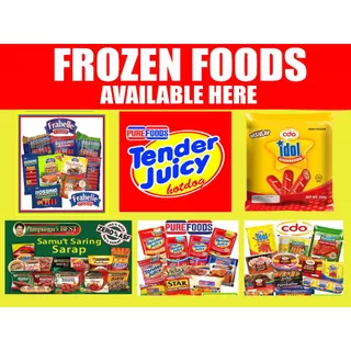 Shop frozen foods tarpaulin for Sale on Shopee Philippines