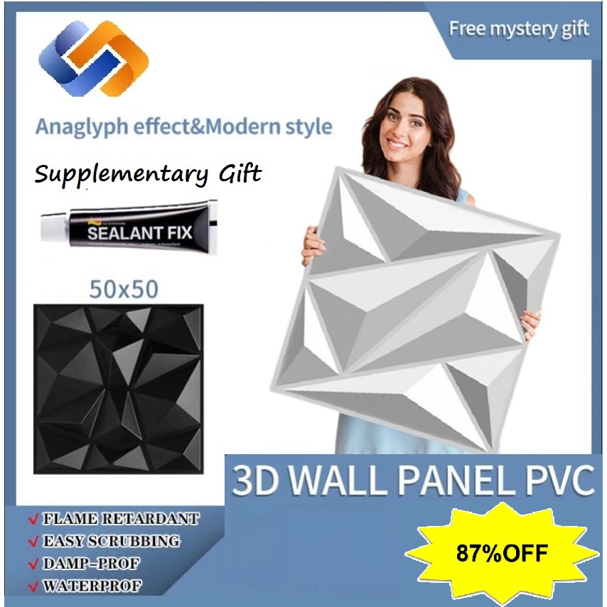 3D Background Wall Decorative Waterproof Art Wallpaper Design Room ...