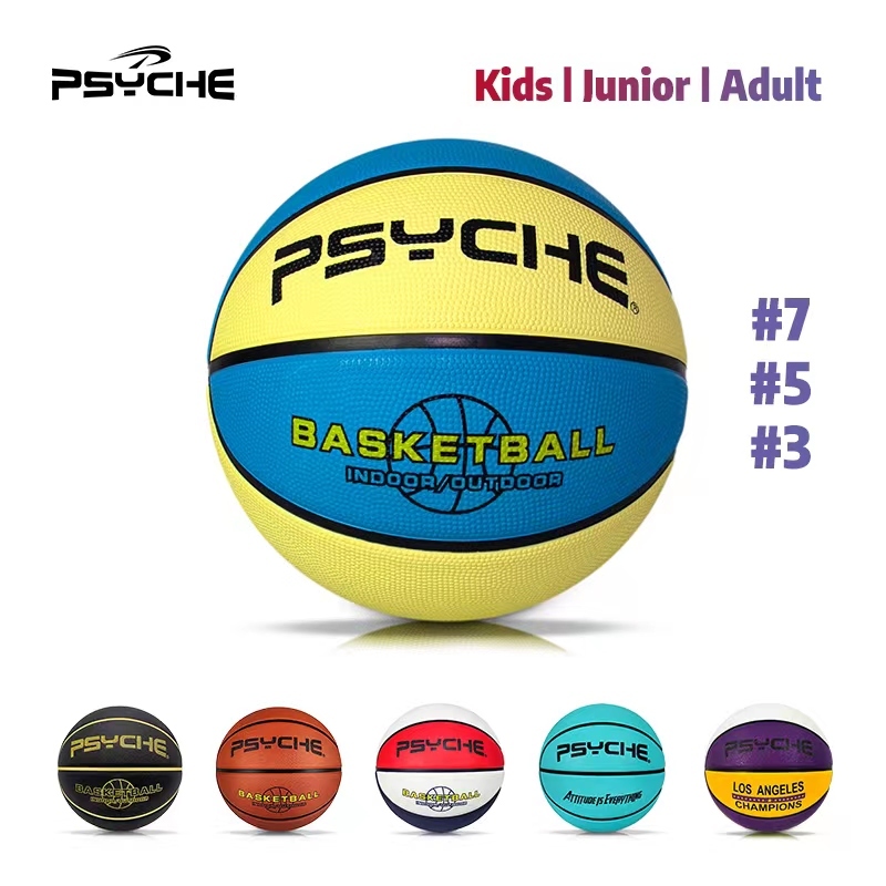 Psyche Basketball Ball Original Kids Adults Outdoor Standard Size 3 ...