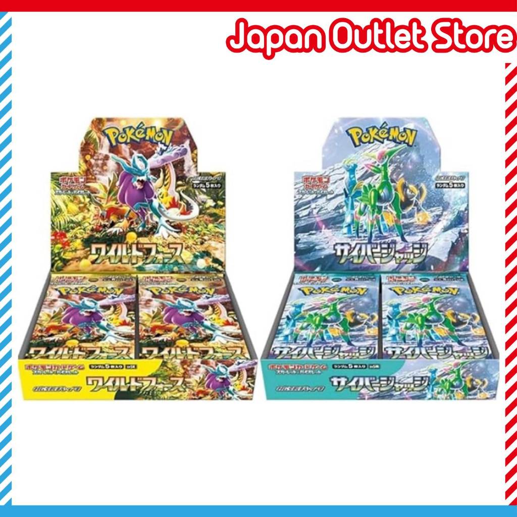 Pokemon Card Wild Force & Cyber Judge Set sv5K & sv5M Scarlet & Violet ...