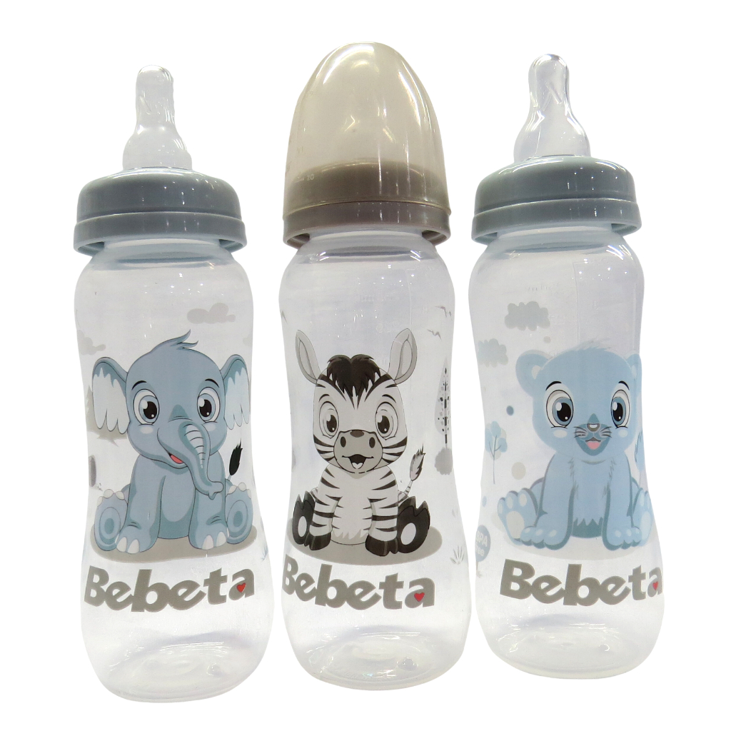 Bebeta Feeding Bottle 8oz 9oz 240ml 230 ml 3pcs per pack BPA Free Baby ...