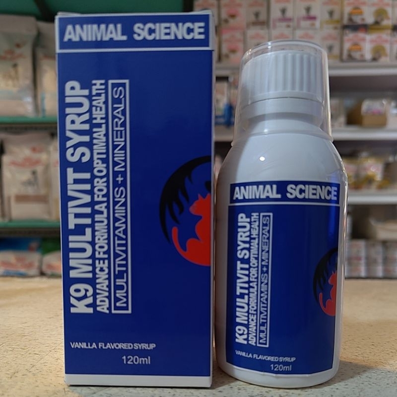 Animal Science K9 Multivitamin Syrup 120ml | Shopee Philippines