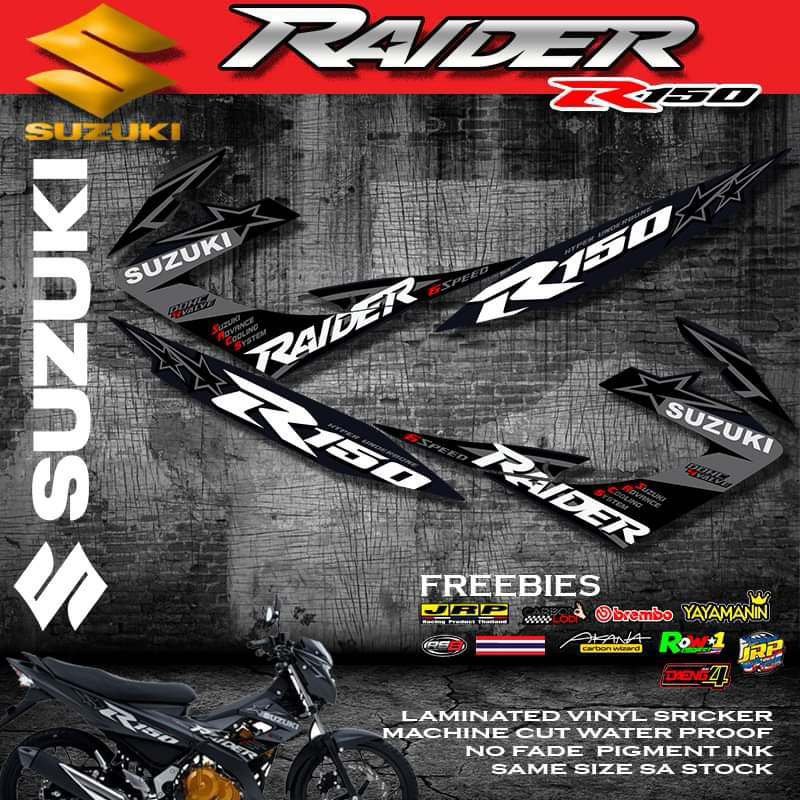 Raider 150 Reborn Decals Sticker Star Edition | Shopee Philippines
