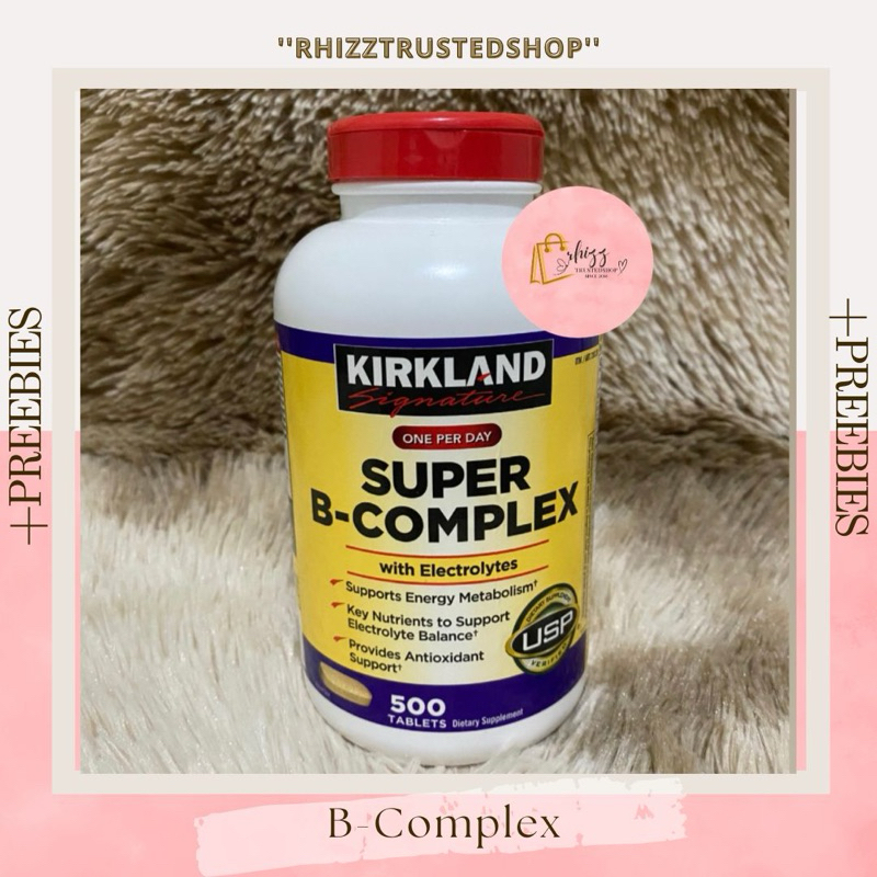 BCOMPLEX Original 🇺🇸 Sealed 60/500TAB +++ freebies | Shopee Philippines