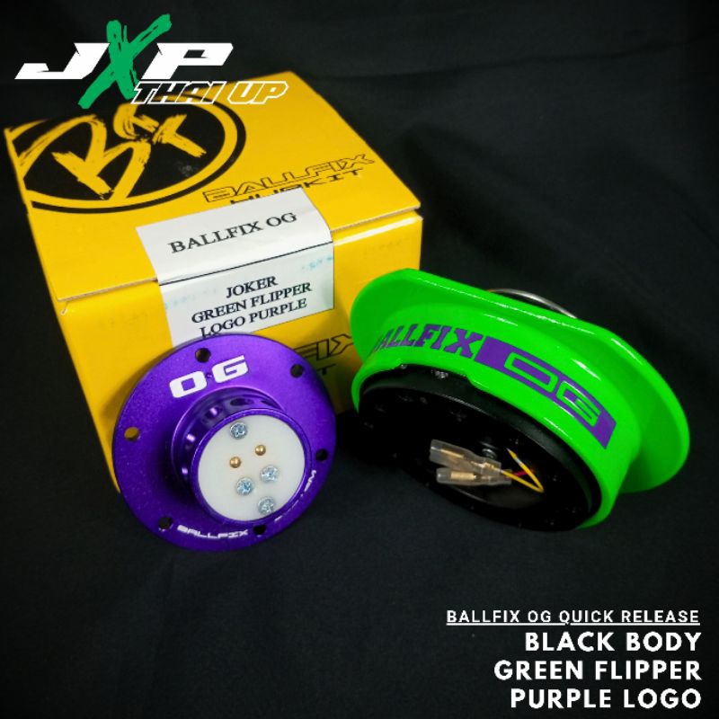 Ballfix OG Steering Wheel Quick Release The Joker Elevo Thailand ...