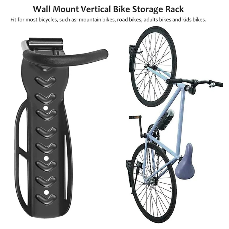 Bike Stand Wall Mount Bicycle Holder Mountain Bike Rack Stands Steel ...
