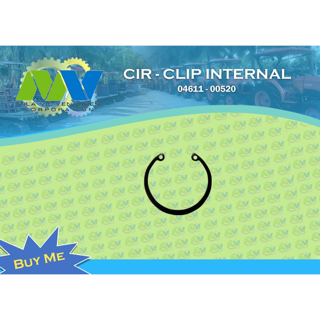 CIR-CLIP INTERNAL 04611-00520 (3 PCS.) | Shopee Philippines