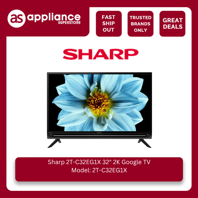 Sharp 2T-C32EG1X 32" 2K Google TV | Shopee Philippines