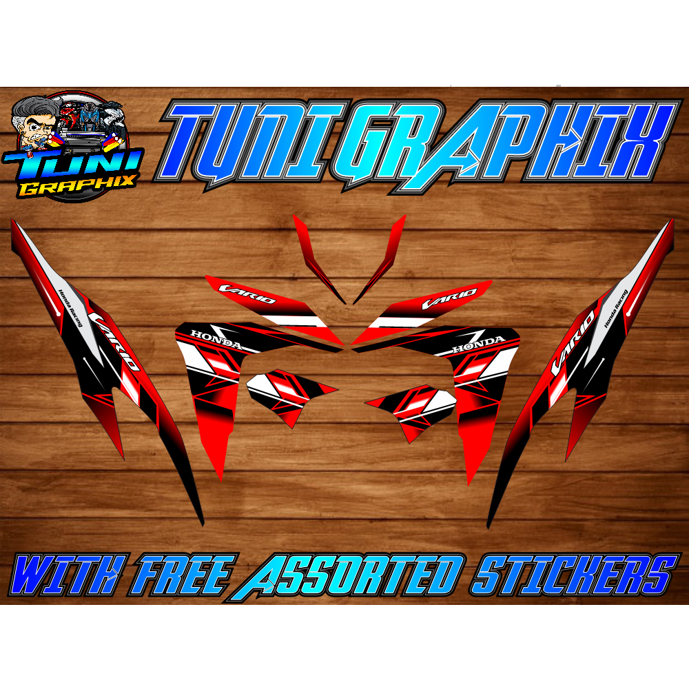 HONDA CLICK 125i GAME CHANGER V2 VARIO STRIPING DECALS | Shopee Philippines