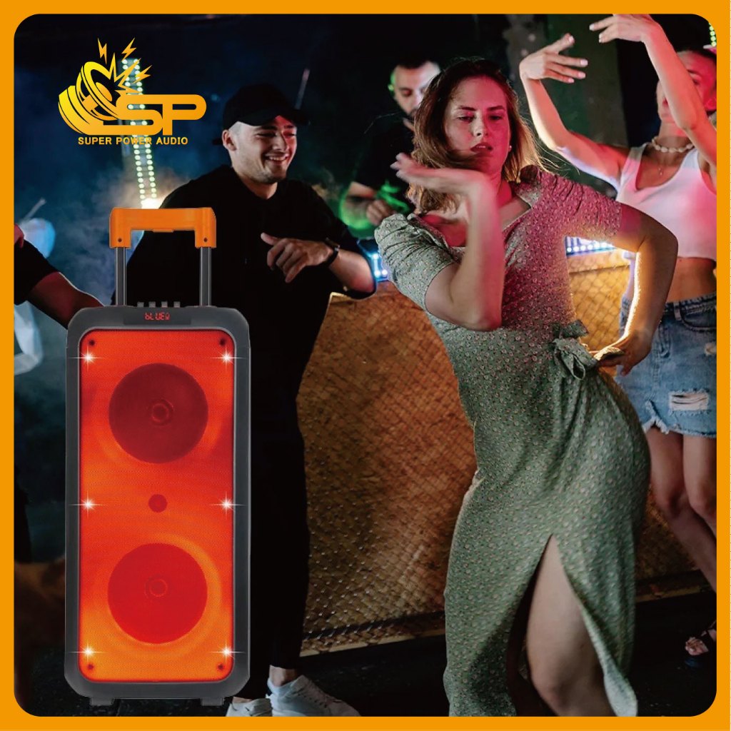 6000watts NDR-1095 Party Box Karaoke Bluetooth Speaker With Free Wireless Mic | Shopee Philippines