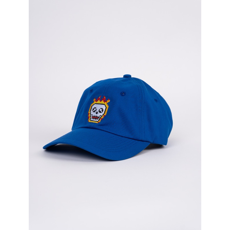 Nick Automatic ""8 BIT SKULL" Dad Hat | Shopee Philippines