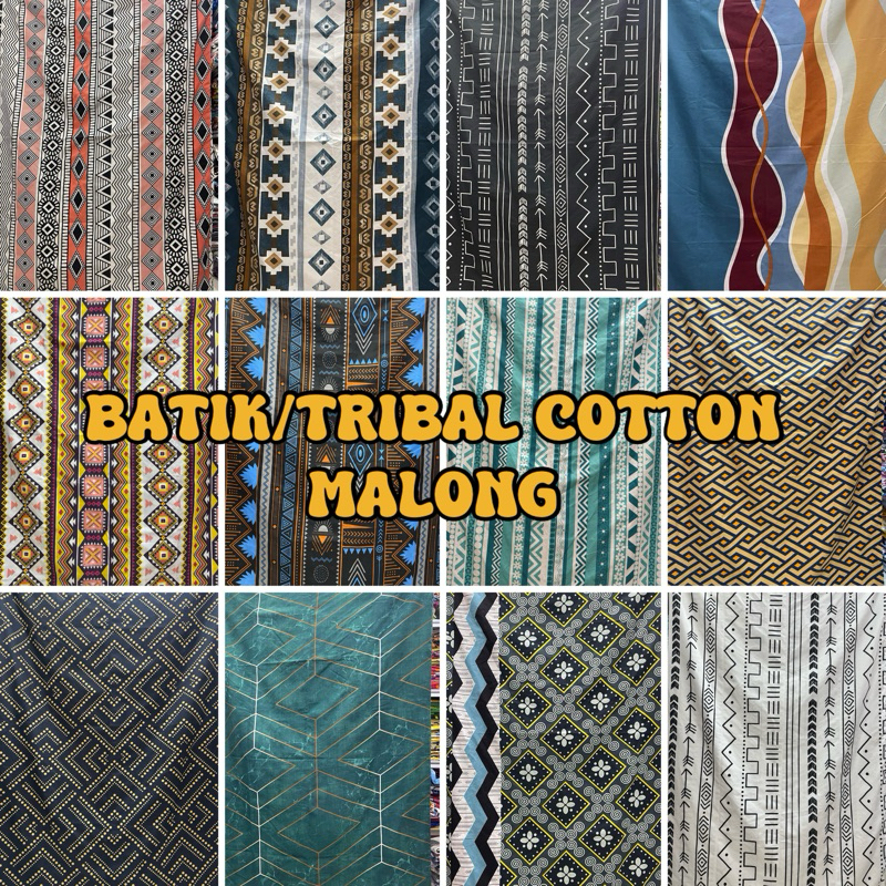 BATIK & AZTEC DESIGNS JUMBO COTTON MALONG | Shopee Philippines
