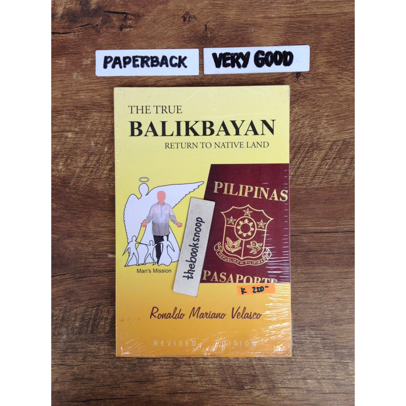 The True Balikbayan Return to Native Land by Ronaldo Velasco ...
