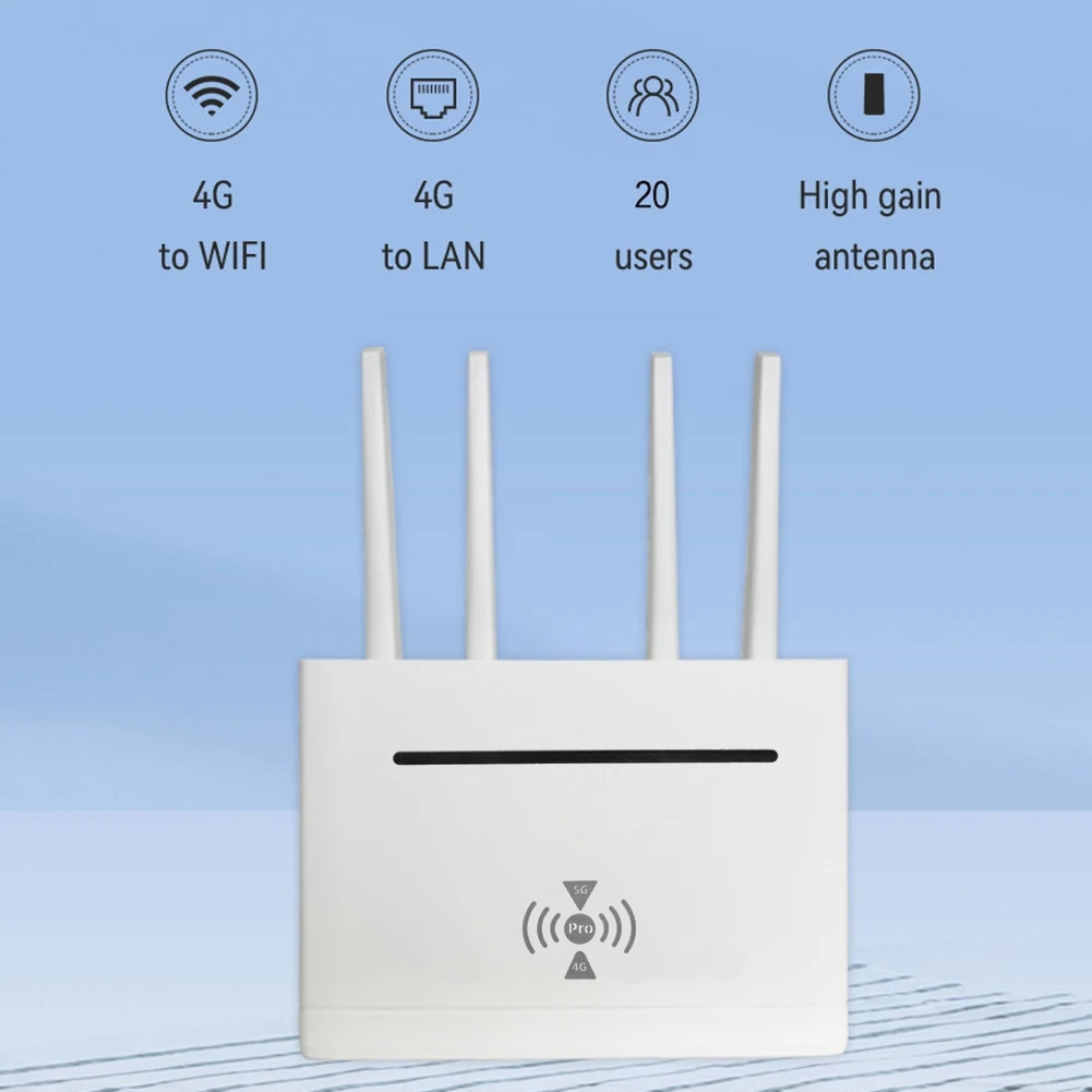 【COD】 4G CPE Router Wireless Modem 300Mbps with SIM Card Slot WIFI Router Modem With Sim ...