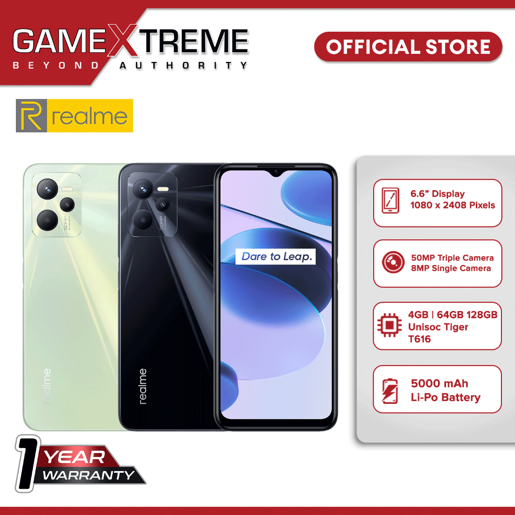 Realme C35 smartphone 4GB RAM+64GB ROM/ 4GB RAM+128GB ROM | 6.6" FHD ...