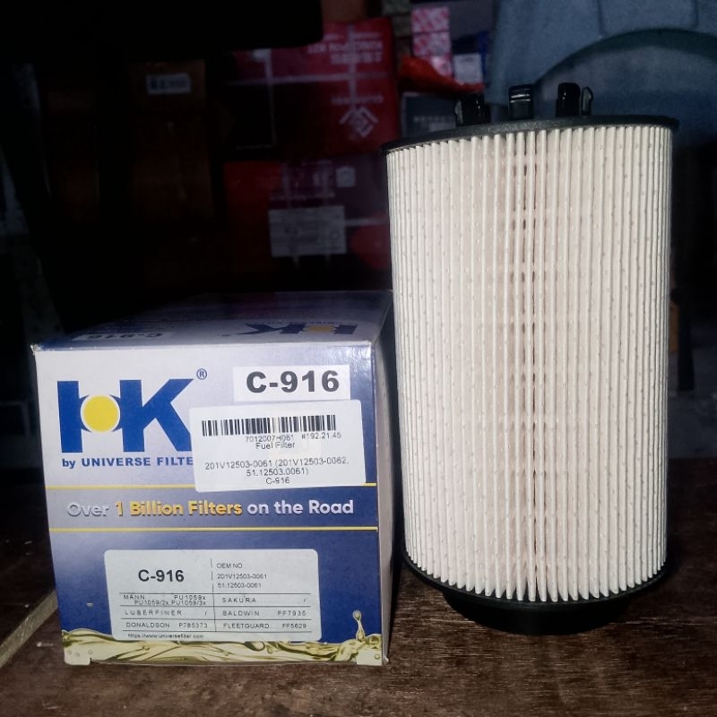 UTMOST-PRIME FUEL FILTER 201V12503-0061 201V12503-0062 201V12503-0063 ...