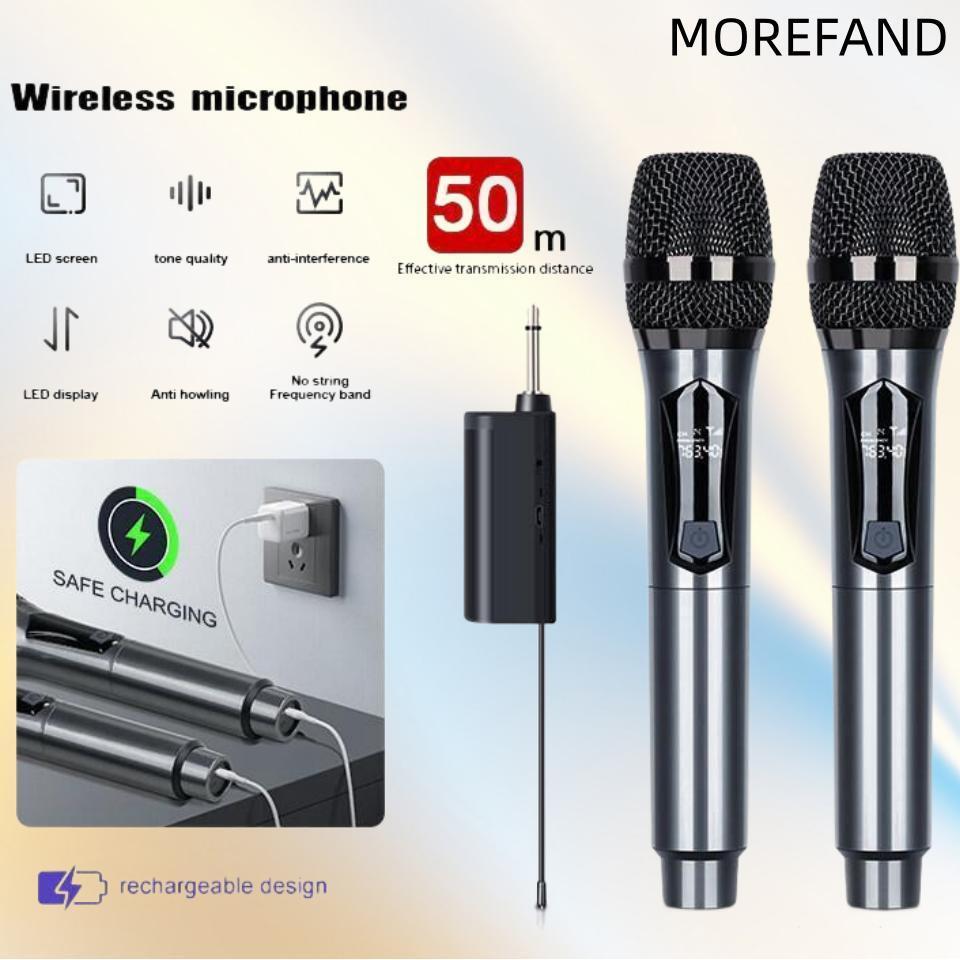 108V1/108V2 Wireless Microphone UHF charging microphone 1280mA ...