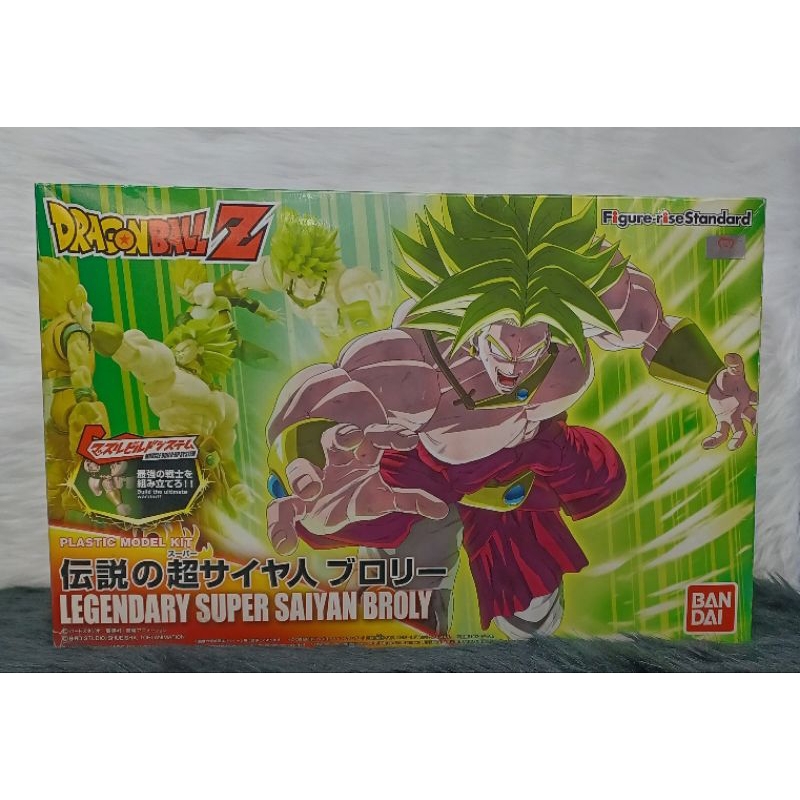 BANDAI Anime Plastic Model Kit Dragon Ball Z Legendary Super Saiyan ...