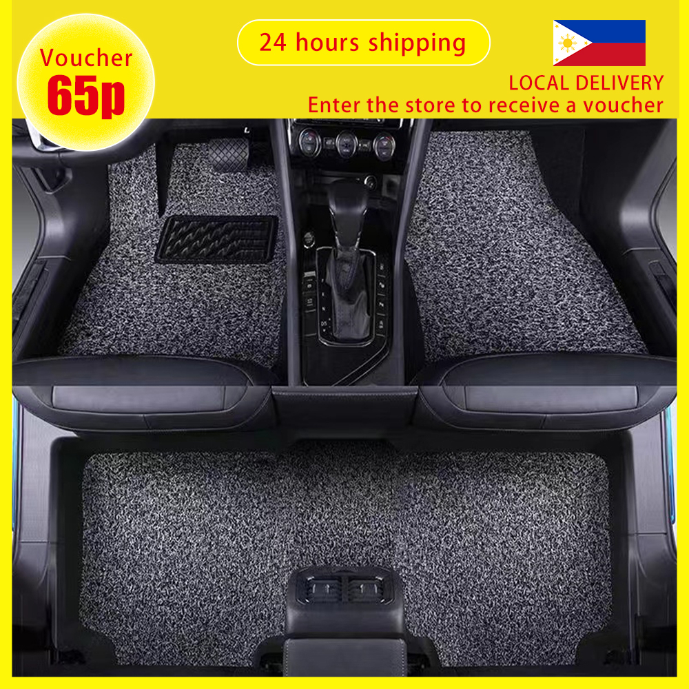 Universal Car PVC Coil Floor Mat Easy to Clean and Can Be Cut Four ...