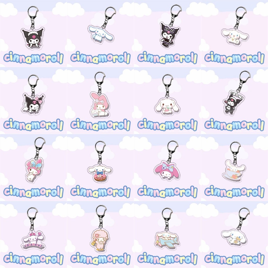 YouAimi Sanrio keychain Labubu Keychain acrylic pendant accessories ...