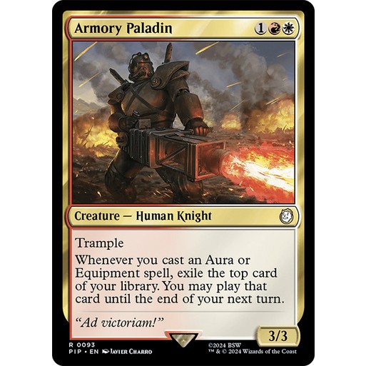 Magic the Gathering | Armory Paladin | Shopee Philippines