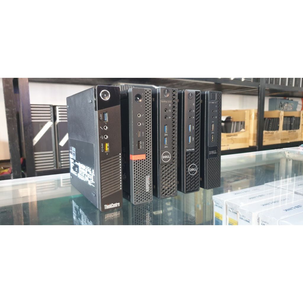 MINI PC ASSORTED BRAND Dell | HP | Lenovo I3 | I5 with power adapter ...