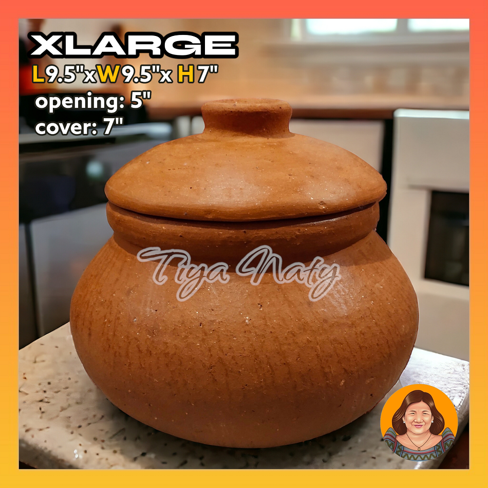 TIYA NATY Traditional Cooking Pot Palayok Terracotta | Shopee Philippines