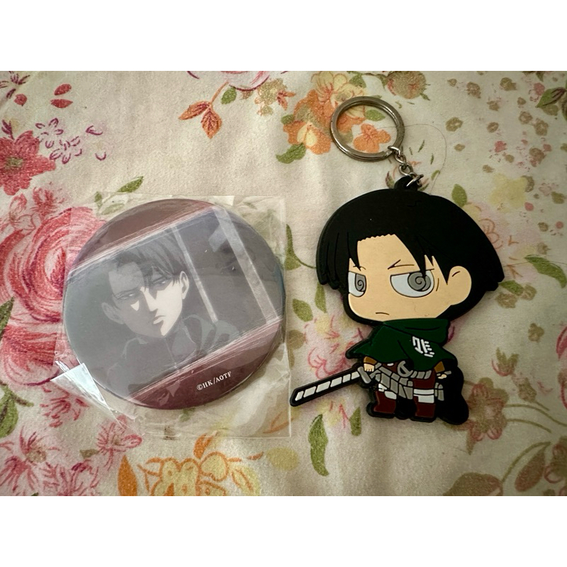 Attack on Titan Levi Acherman Set keychain | Shopee Philippines